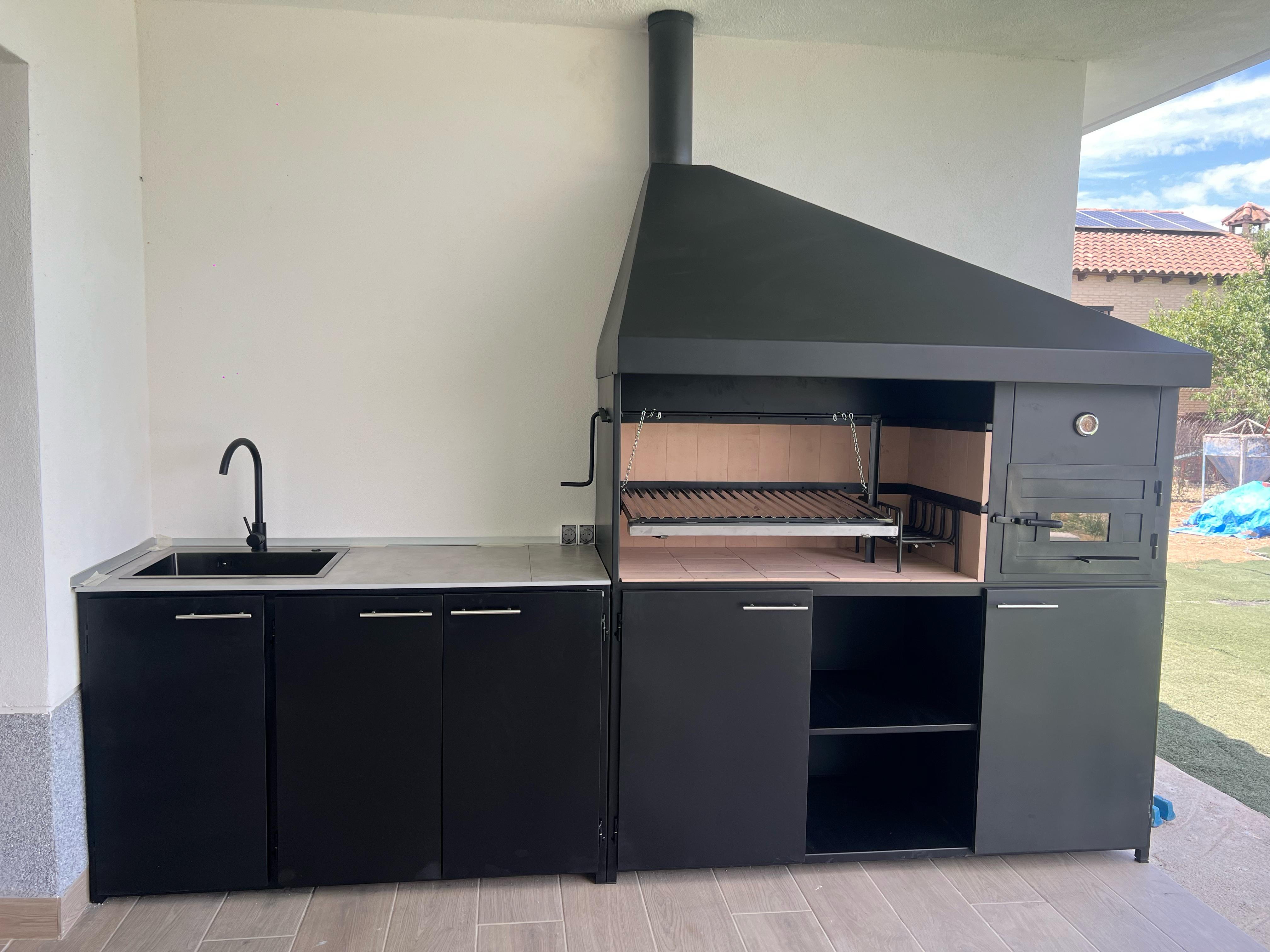 Diseño de Barbacoas a Medida Madrid 🥇 Obra y Metálicas